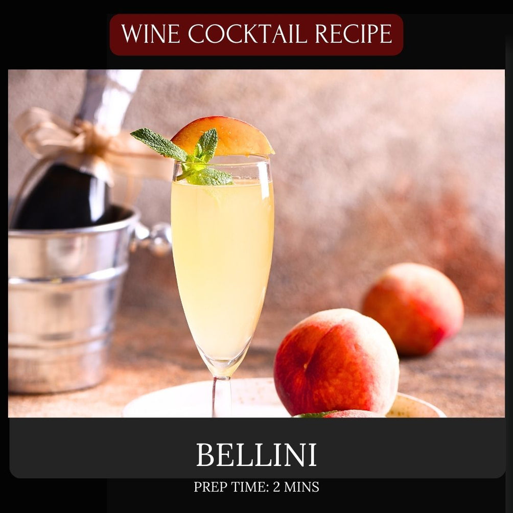 Wine Recipe: Bellini – Maitre de Vin® | Smart Multi-function Wine ...